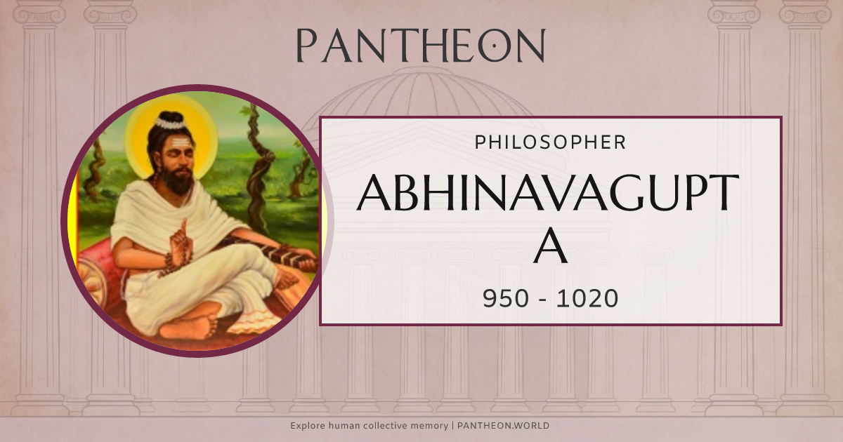 Abhinavagupta Biography | Pantheon