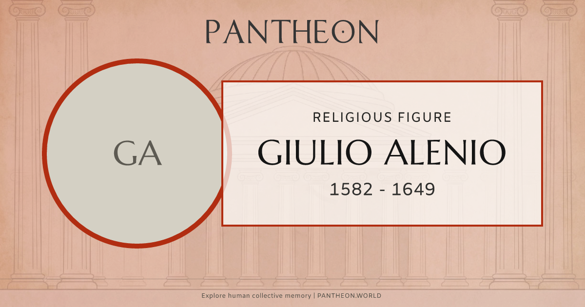 Giulio Alenio Biography | Pantheon