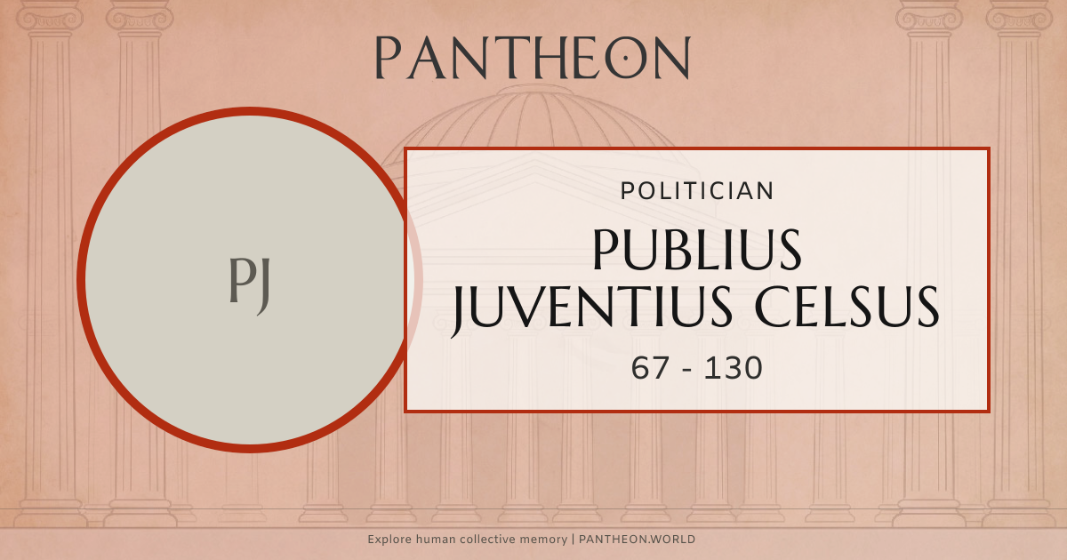 Publius Juventius Celsus Biography | Pantheon