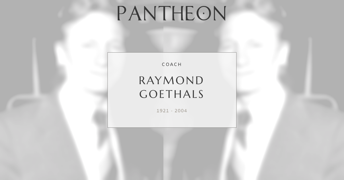 Raymond Goethals Biography | Pantheon