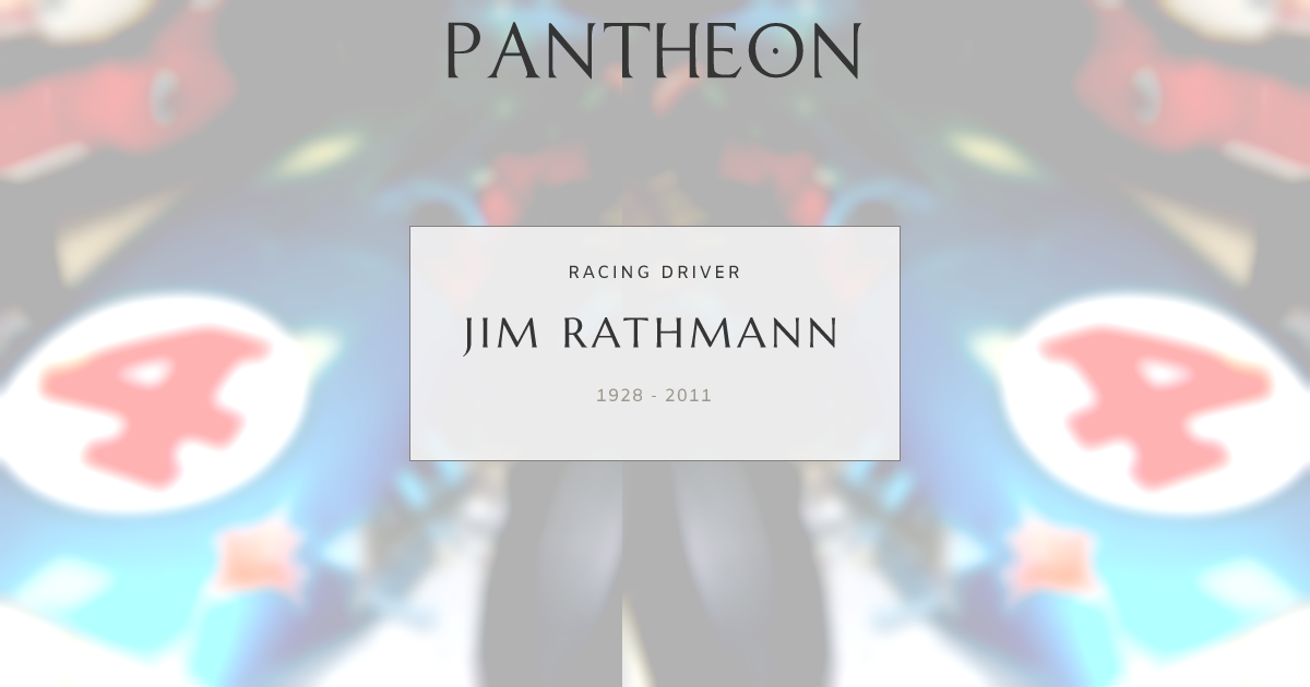Jim Rathmann Biography | Pantheon