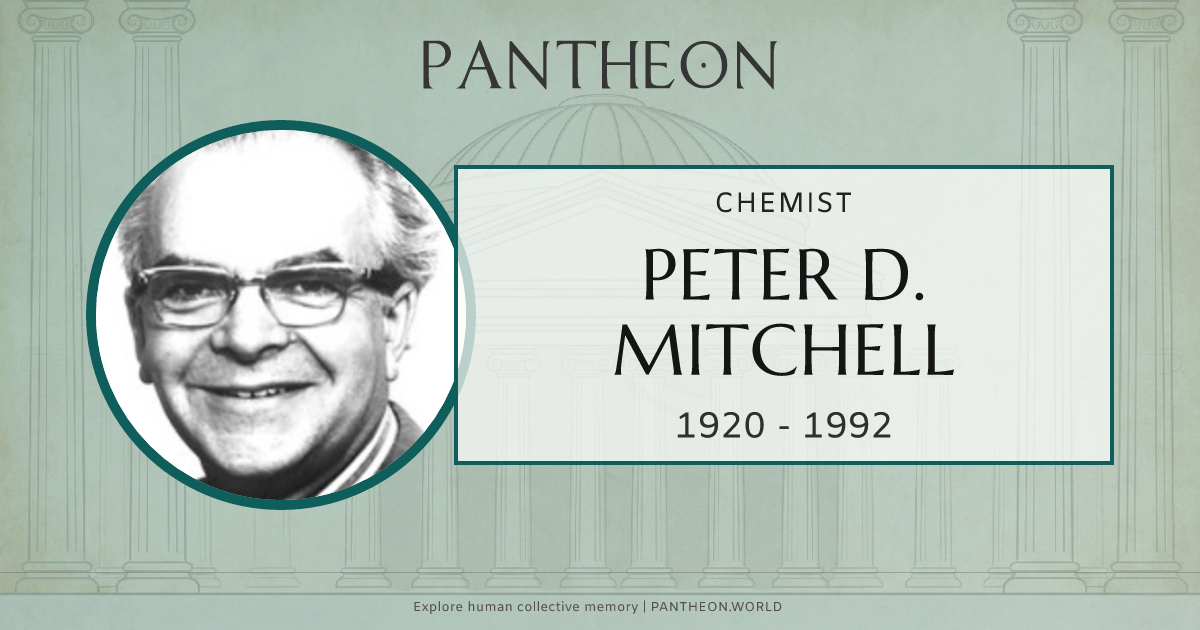 Peter D. Mitchell Biography | Pantheon