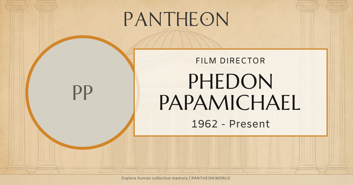 Phedon Papamichael Biography | Pantheon