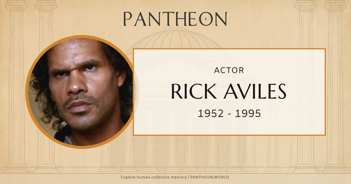 Rick Aviles Biography | Pantheon