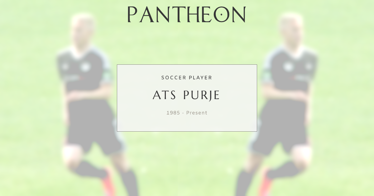 Ats Purje Biography | Pantheon