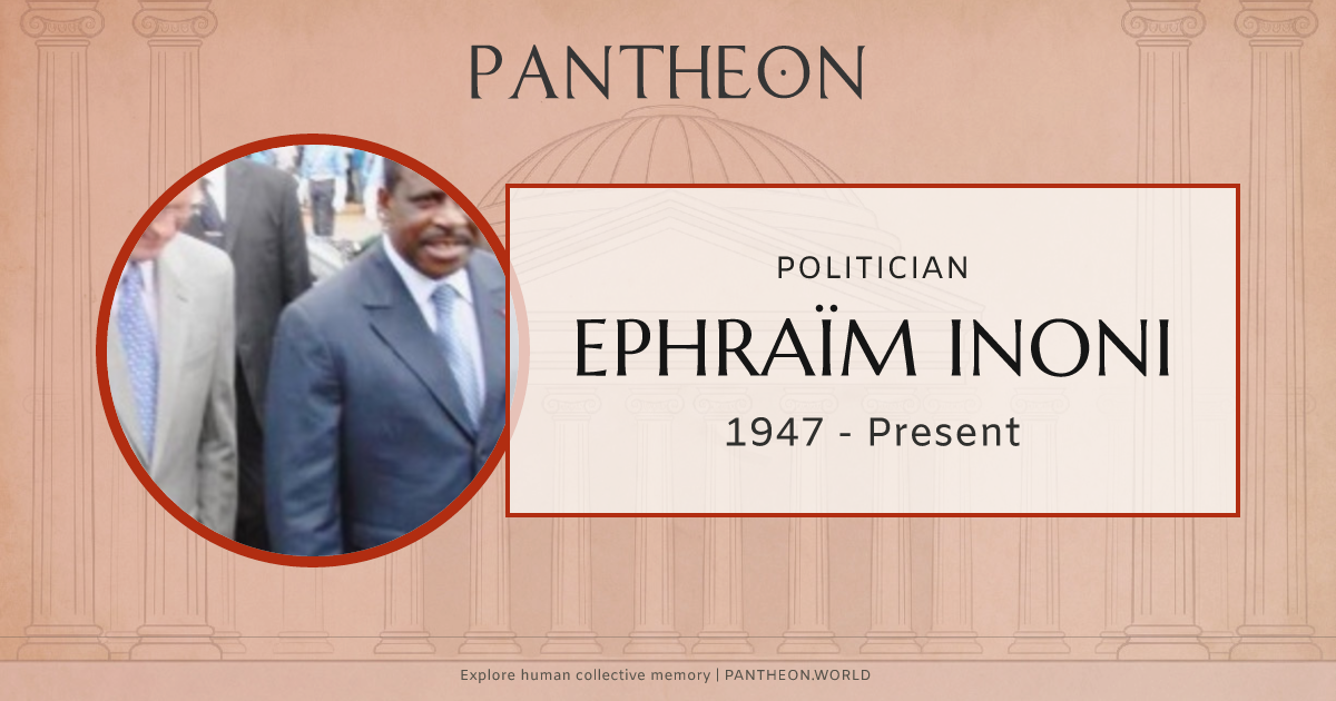 Ephraïm Inoni Biography | Pantheon