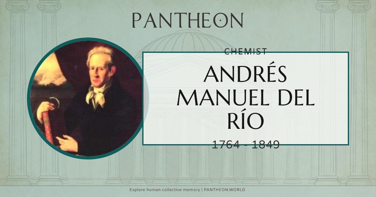 Andrés Manuel del Río Biography | Pantheon