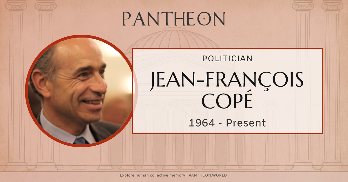 Jean-François Copé Biography | Pantheon