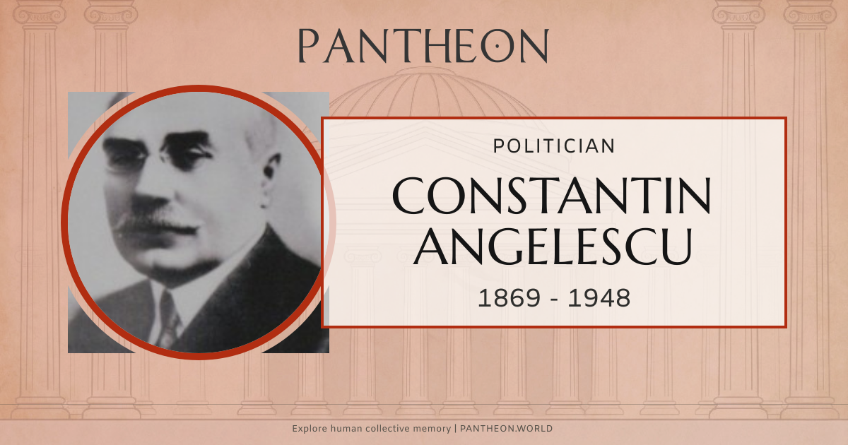 Constantin Angelescu Biography | Pantheon