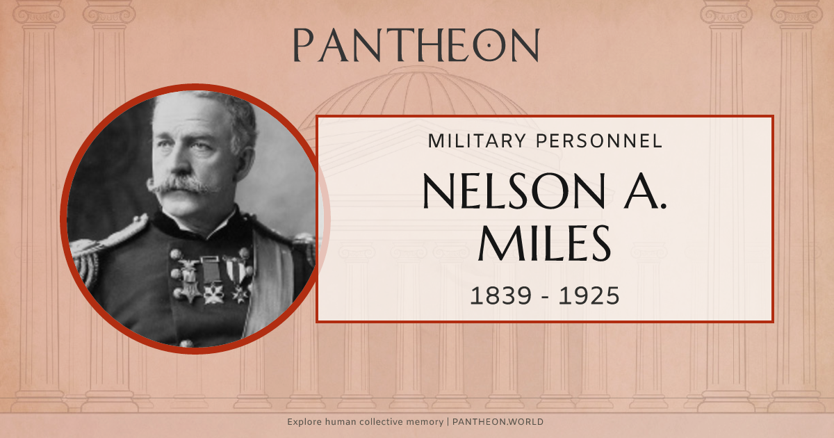 Nelson A. Miles Biography | Pantheon