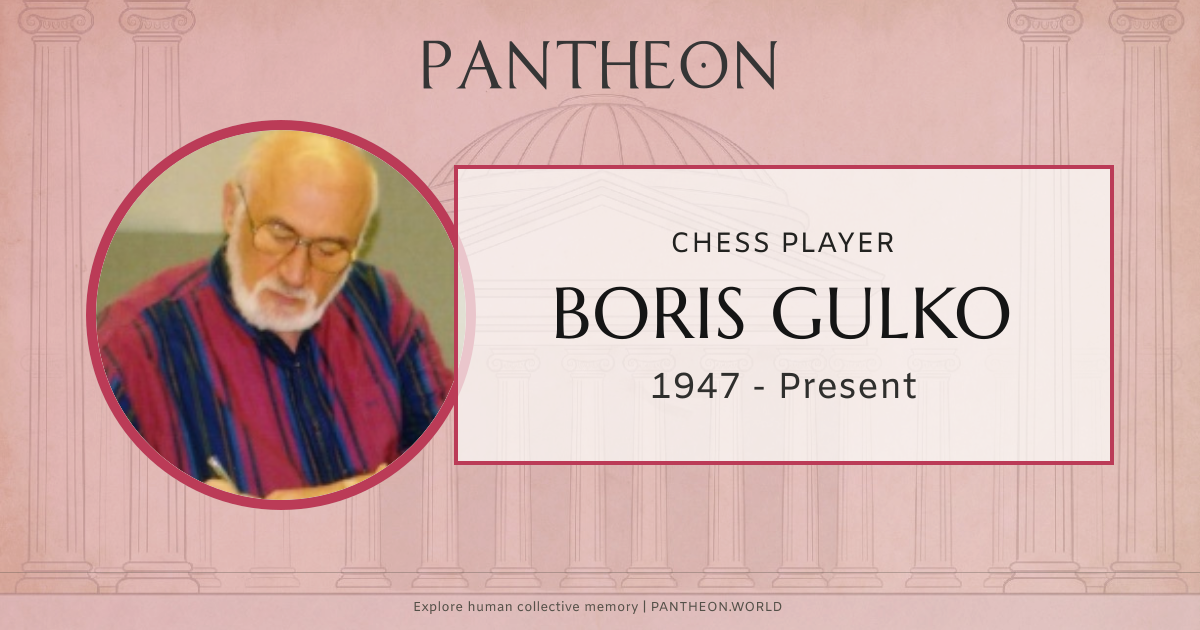 Boris Gulko Biography | Pantheon
