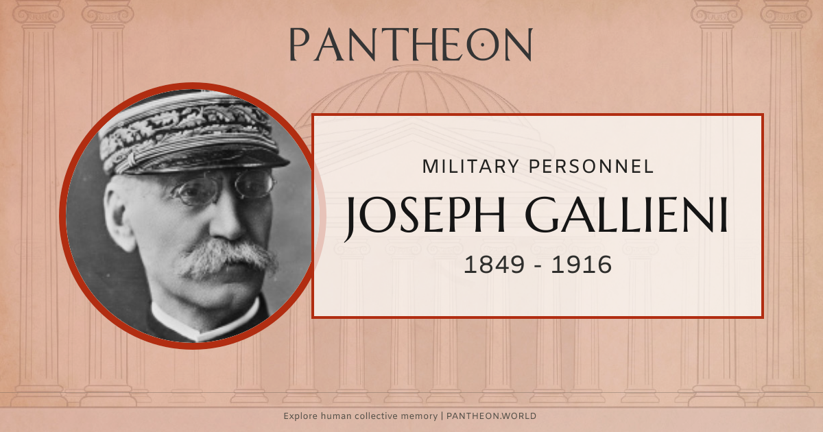 Joseph Gallieni Biography | Pantheon