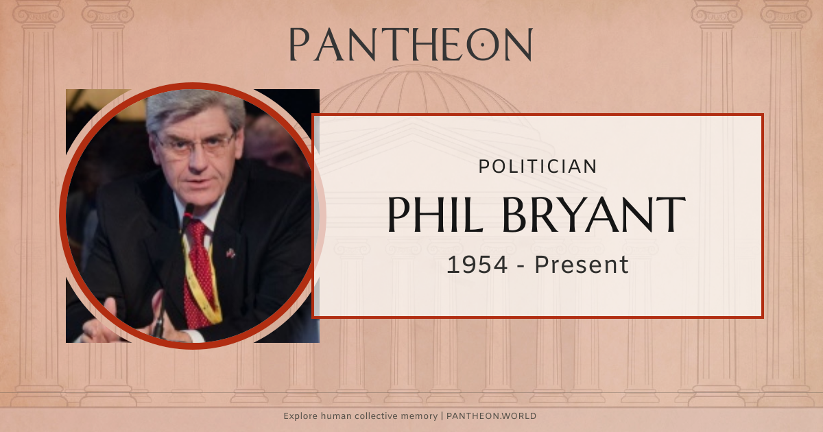 Phil Bryant Biography | Pantheon