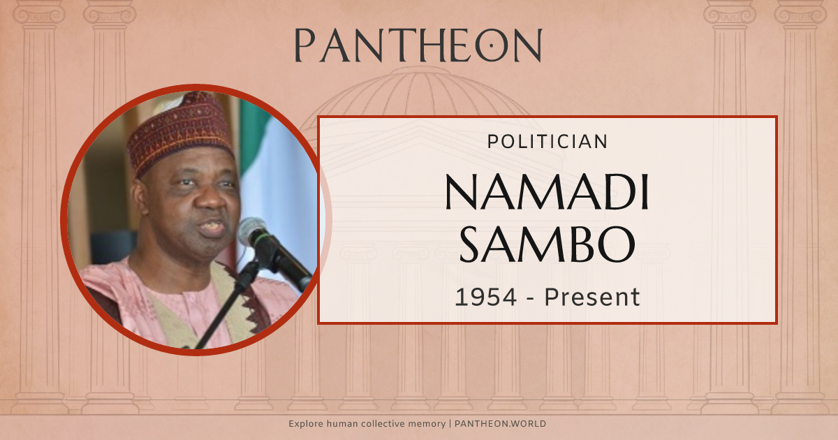 Namadi Sambo Biography | Pantheon