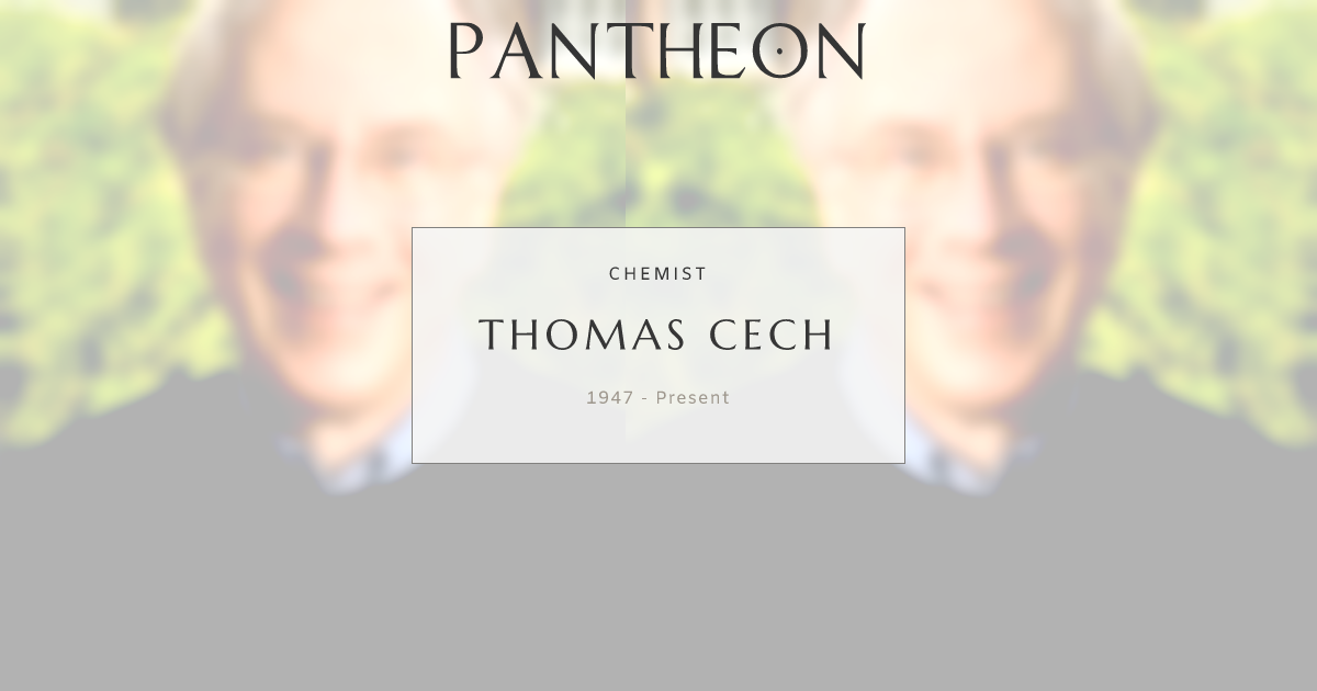 Thomas Cech Biography | Pantheon