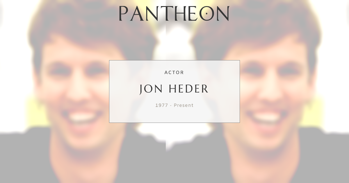 Jon Heder Biography | Pantheon