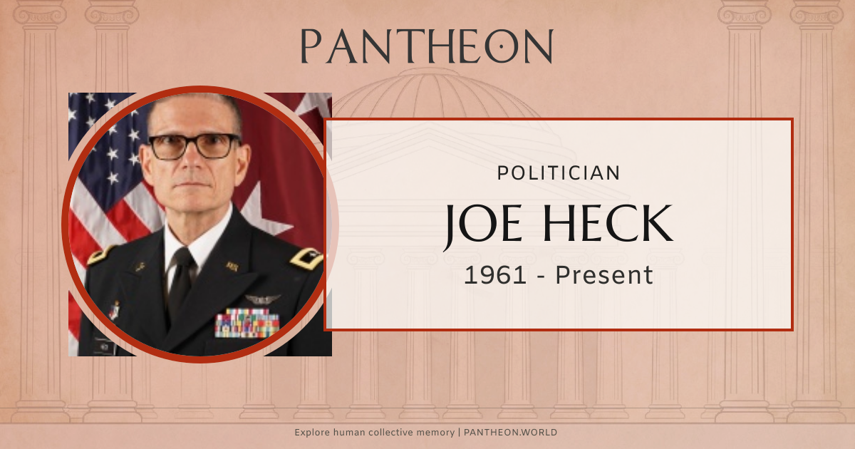 Joe Heck Biography | Pantheon