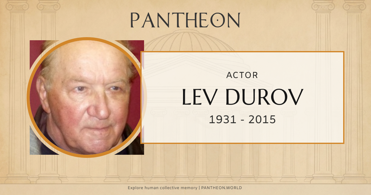 Lev Durov Biography | Pantheon