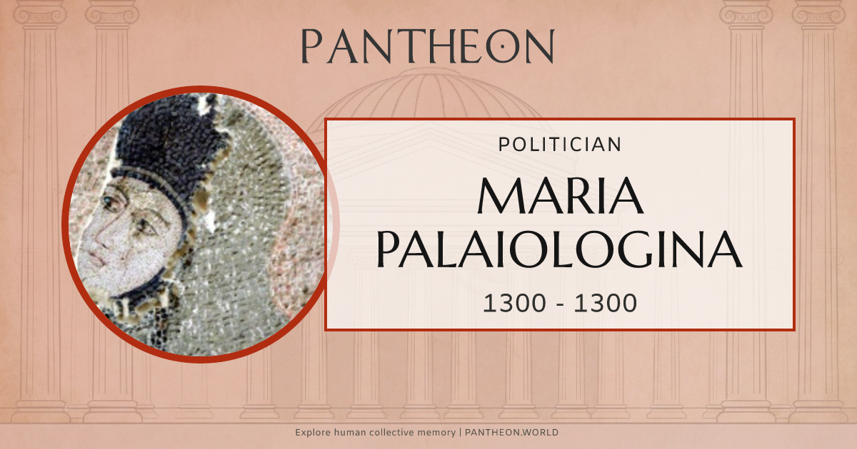 Maria Palaiologina Biography | Pantheon