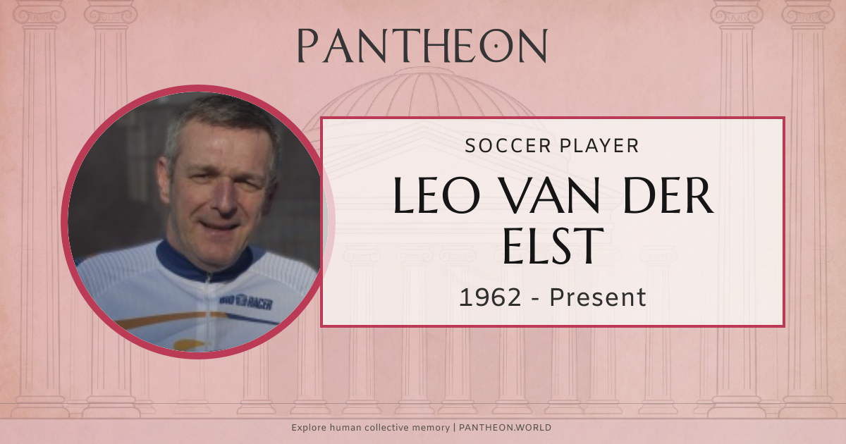 Leo Van der Elst Biography | Pantheon