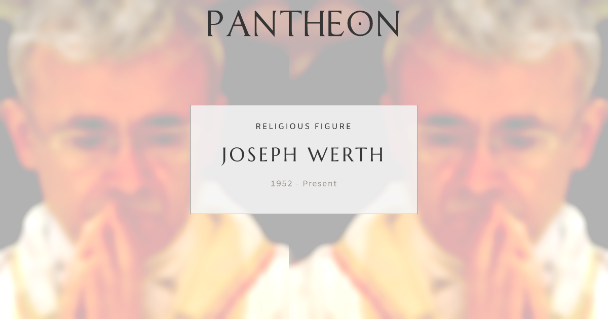 Joseph Werth Biography | Pantheon