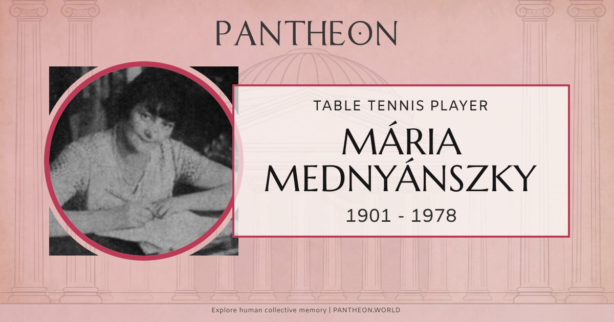 Mária Mednyánszky Biography | Pantheon