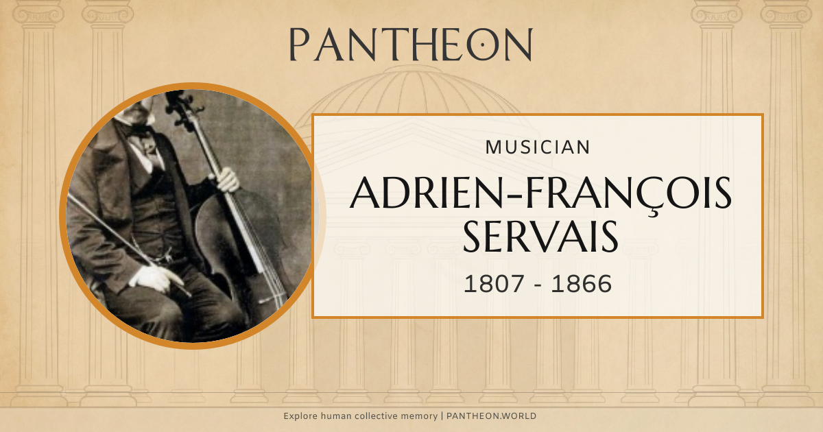 Adrien-François Servais Biography | Pantheon