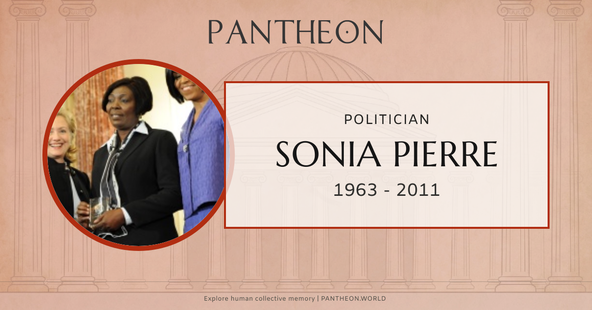 Sonia Pierre Biography | Pantheon