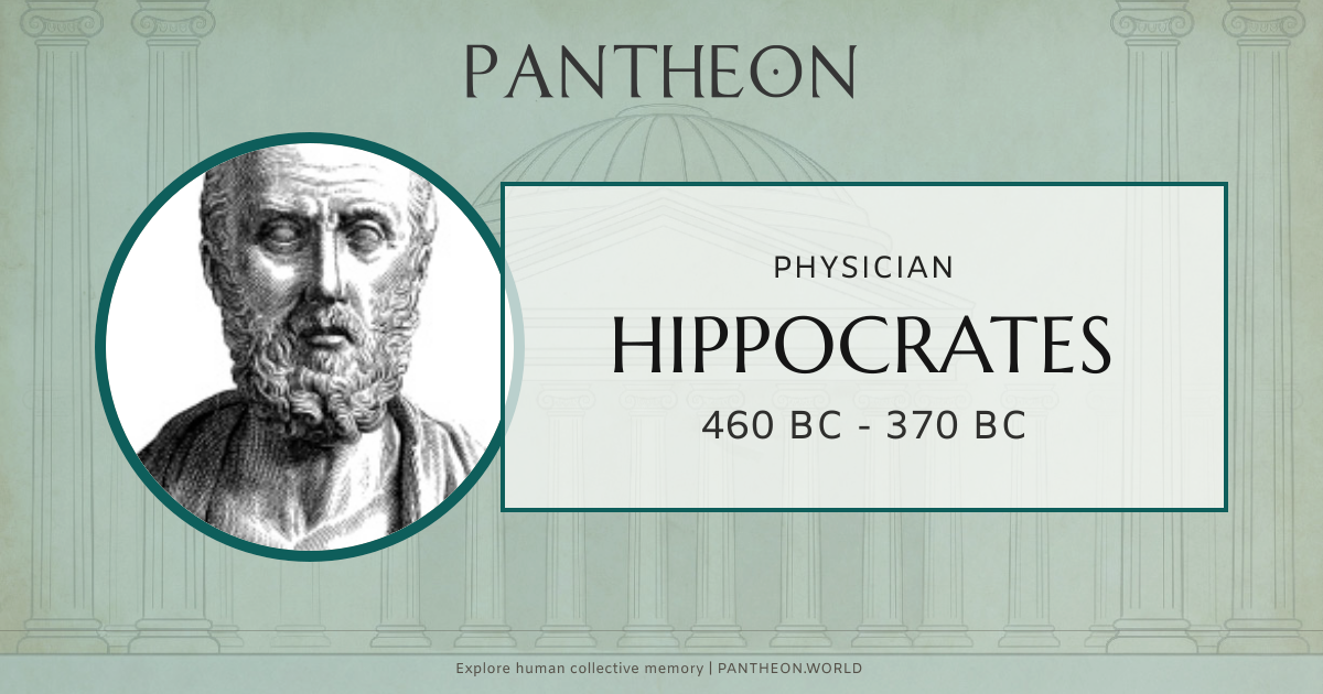 Hippocrates Biography | Pantheon