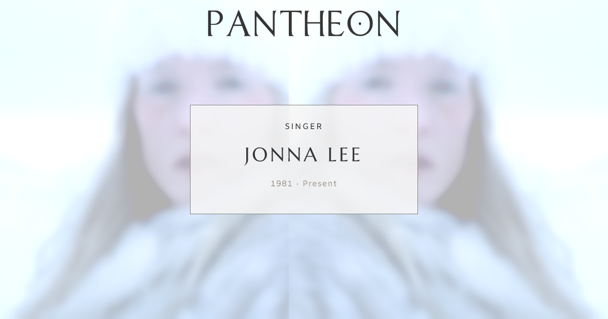 Jonna Lee Biography | Pantheon
