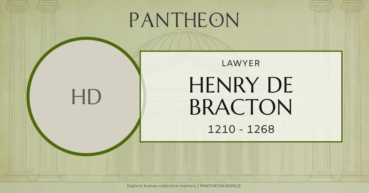 Henry de Bracton Biography | Pantheon