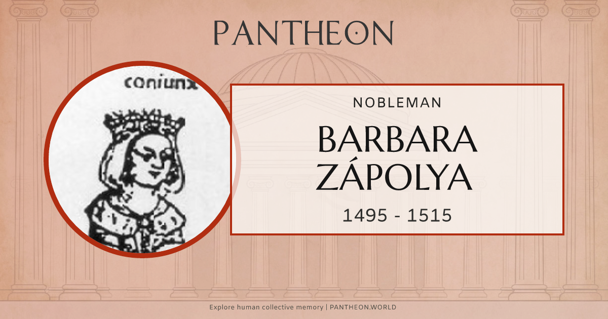 Barbara Zápolya Biography | Pantheon