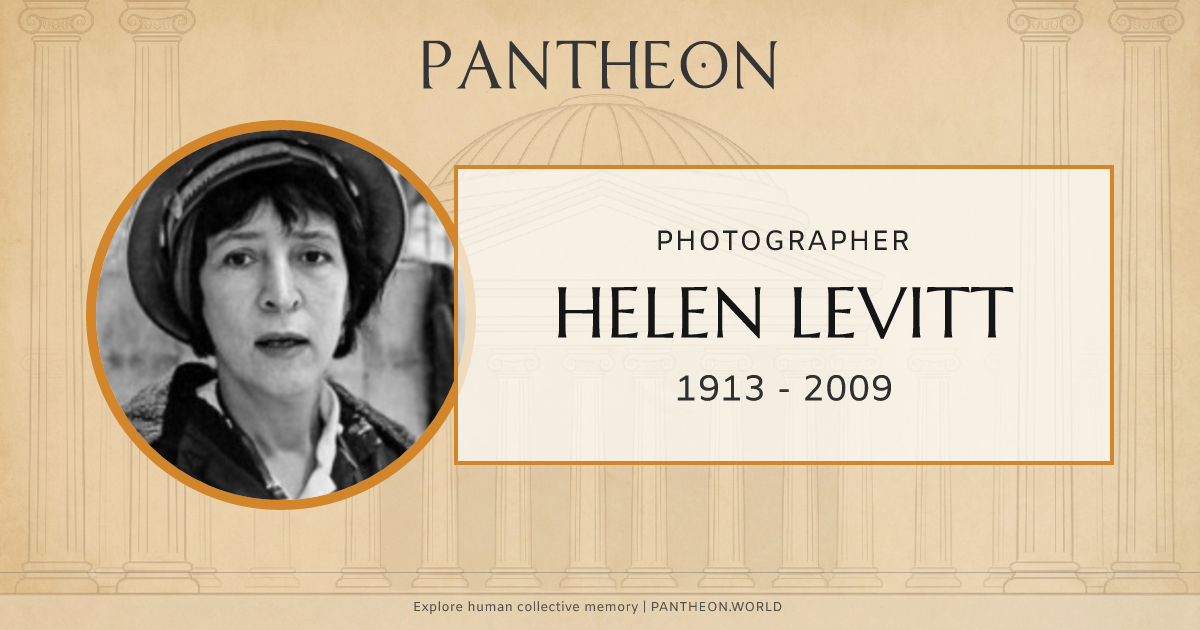 Helen Levitt Biography | Pantheon