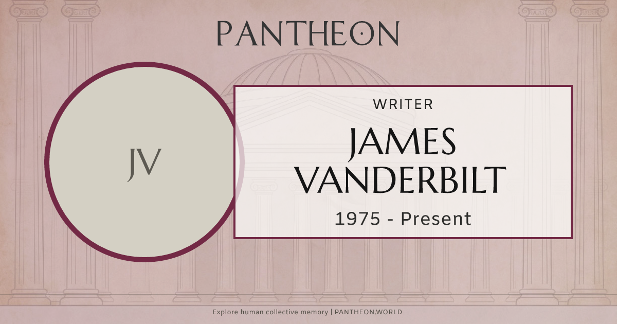 James Vanderbilt Biography | Pantheon