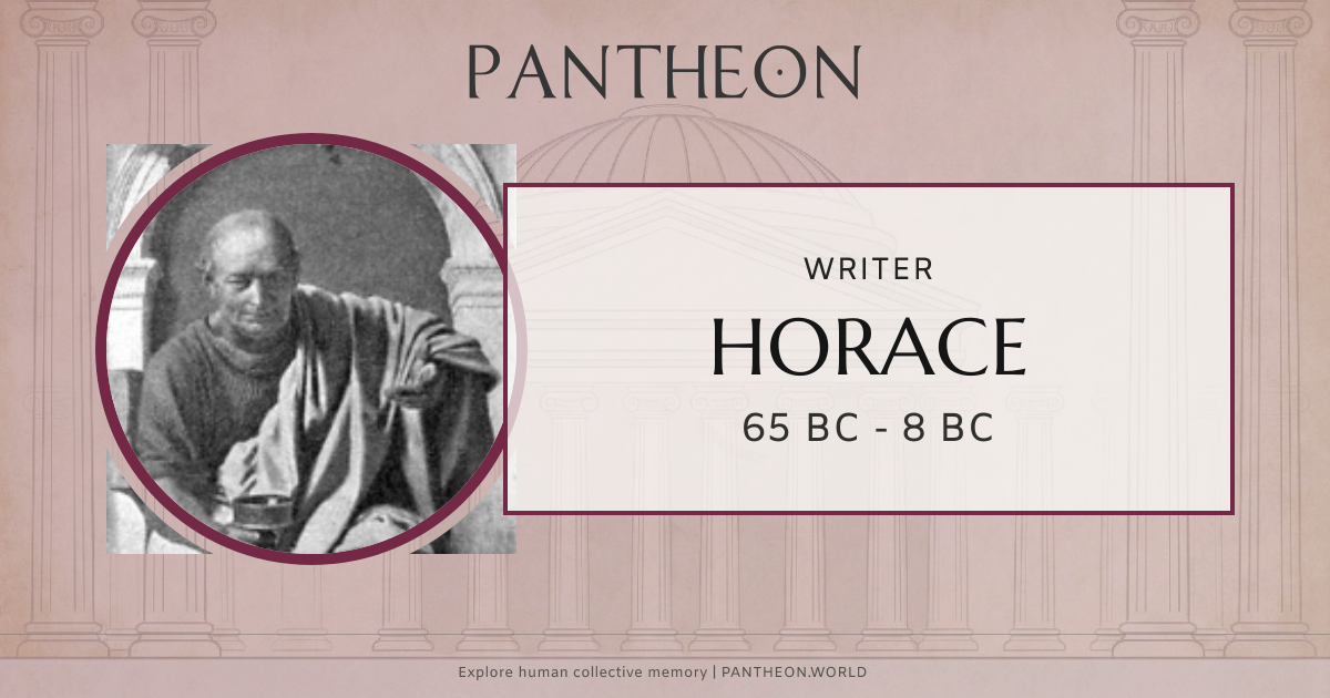 Horace Biography | Pantheon