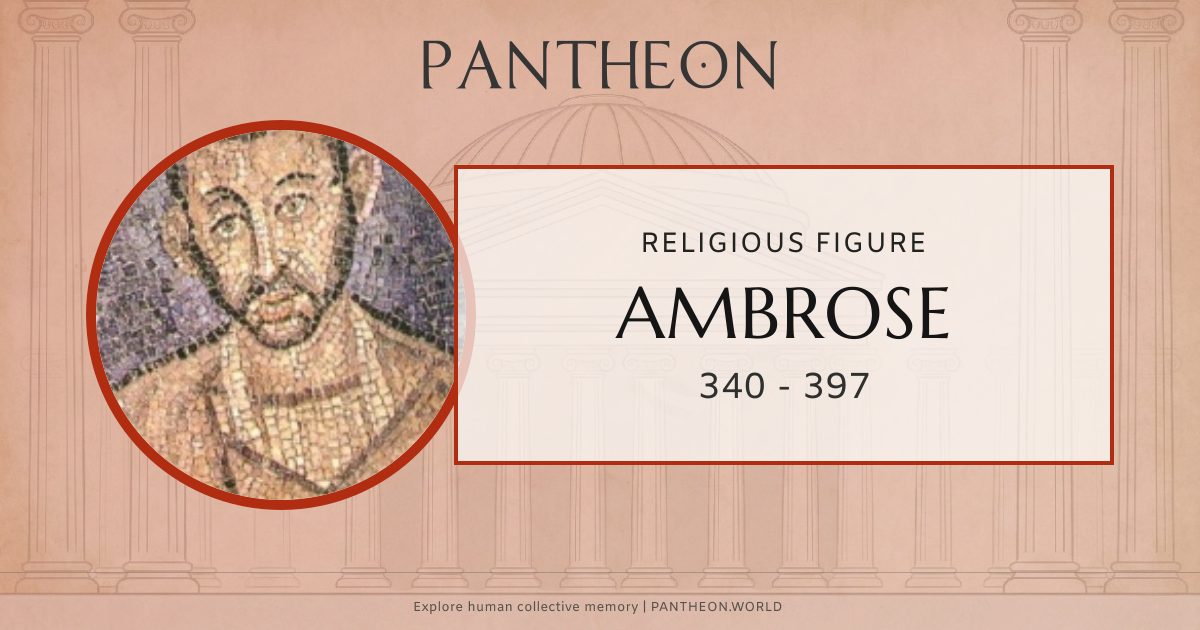Ambrose Biography | Pantheon