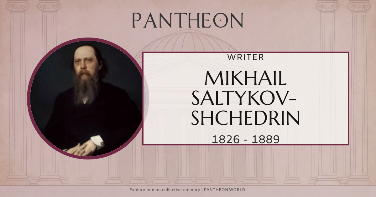 Mikhail Saltykov-Shchedrin Biography | Pantheon