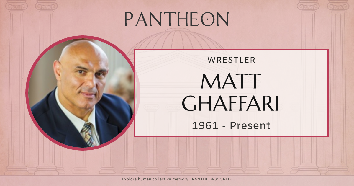 Matt Ghaffari Biography | Pantheon