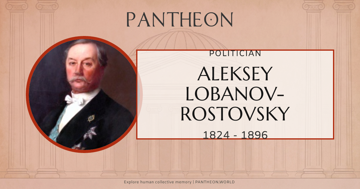 Aleksey Lobanov-Rostovsky Biography | Pantheon