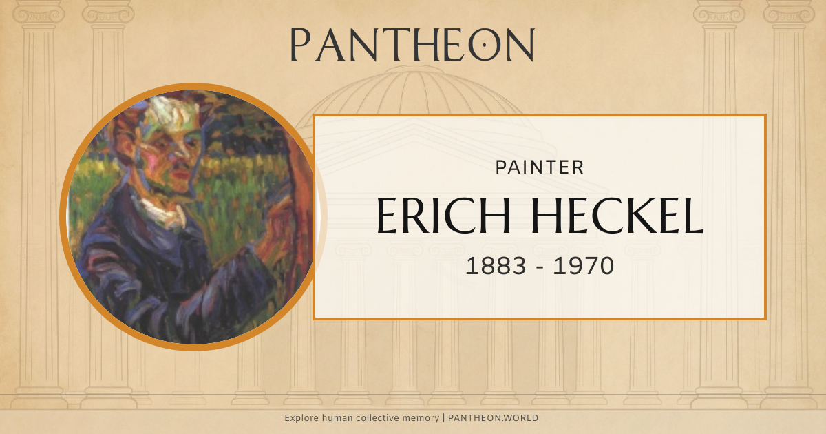 Erich Heckel Biography | Pantheon