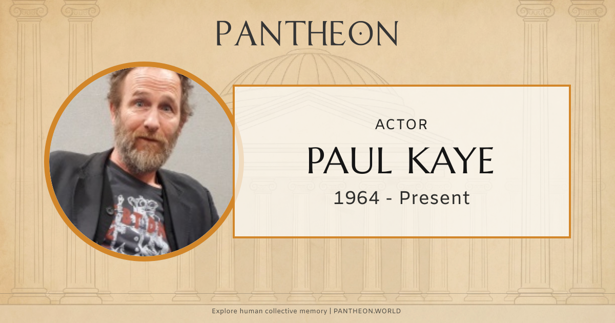 Paul Kaye Biography | Pantheon