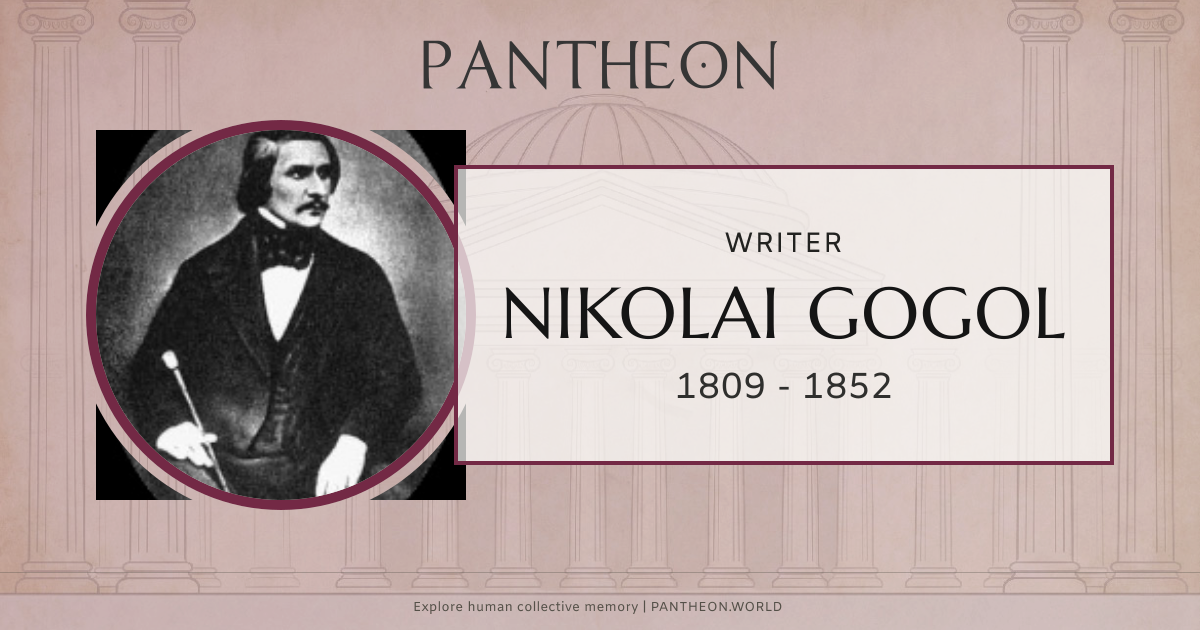 Nikolai Gogol Biography | Pantheon