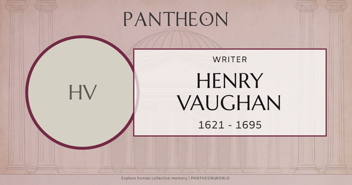 Henry Vaughan Biography | Pantheon