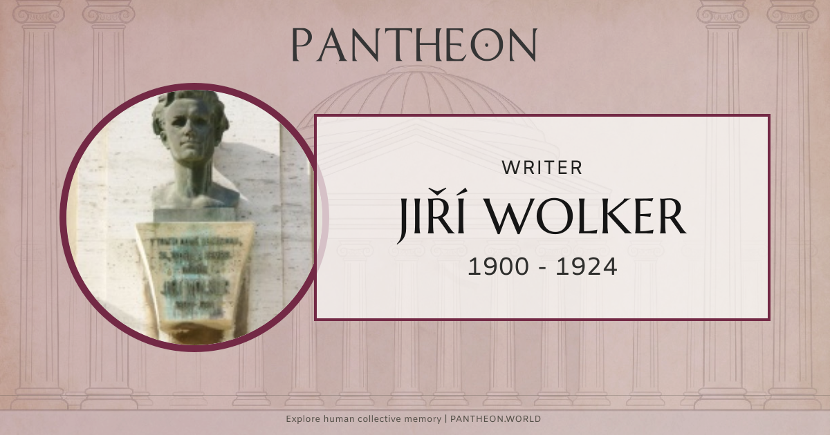 Jiří Wolker Biography | Pantheon