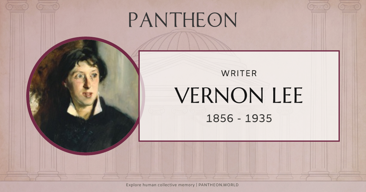 Vernon Lee Biography | Pantheon