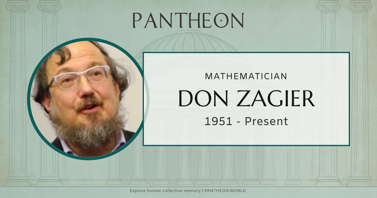 Don Zagier Biography | Pantheon