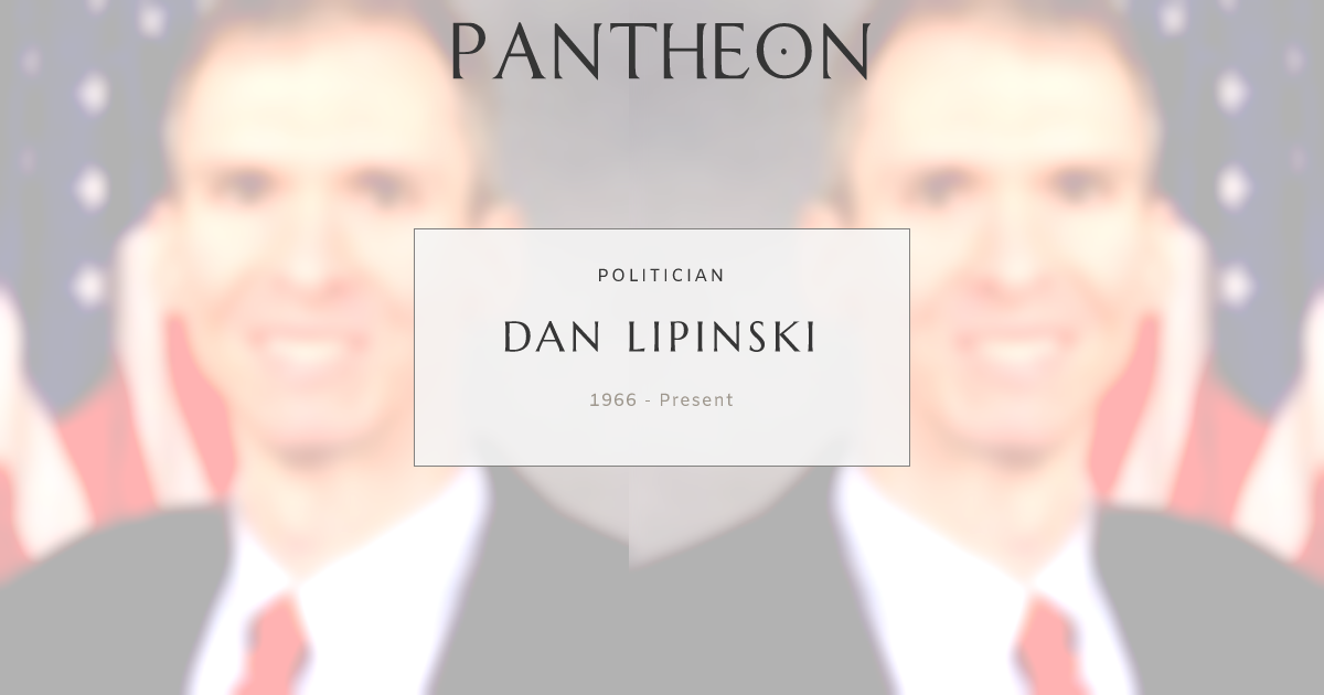 Dan Lipinski Biography | Pantheon