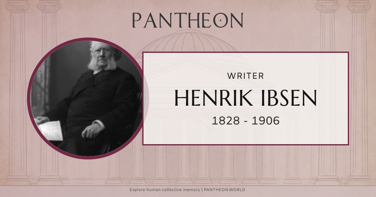 Henrik Ibsen Biography | Pantheon