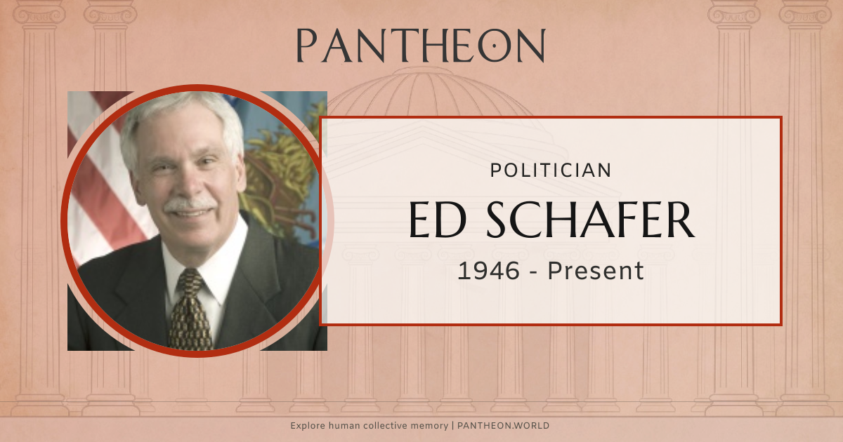 Ed Schafer Biography | Pantheon