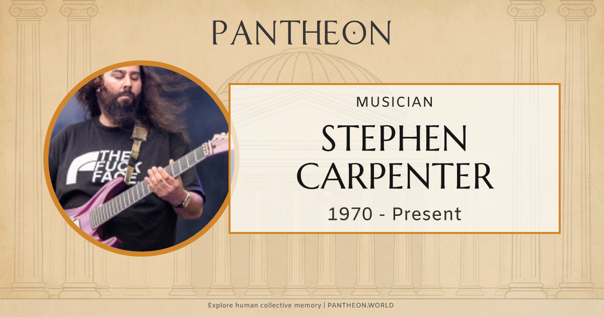 Stephen Carpenter Biography | Pantheon